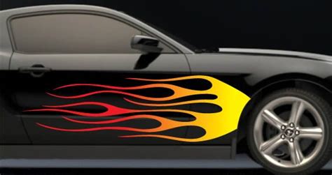 Car Decals Flame Decals Custom Cars