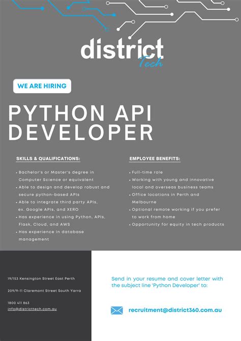 District Tech Group On Linkedin Python Developer Tech Techcareers
