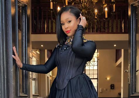 Bubbles Red Bottoms And Custom Made Bags — Minnie Dlamini Is Living It