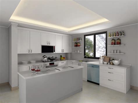 Customized Solid Wood Shaker Style Kitchen Cabinet China Kitchen Cabinets And Kitchen Cabinet