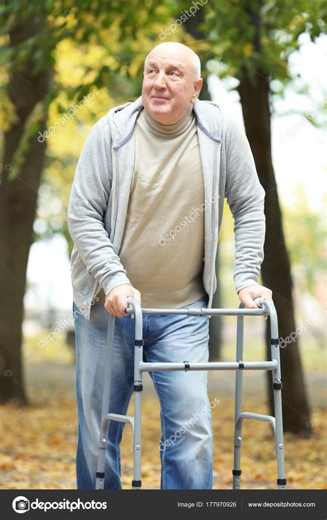 Elderly Man Walking
