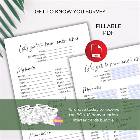 Get To Know You Question Coworker Questions Printable Employee Favorite