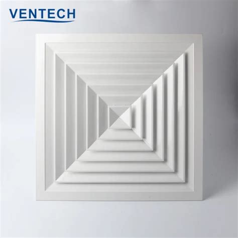 Ventilation Wall Air Inlet Diffuser Hvac Duct Aluminium Diffuser Air