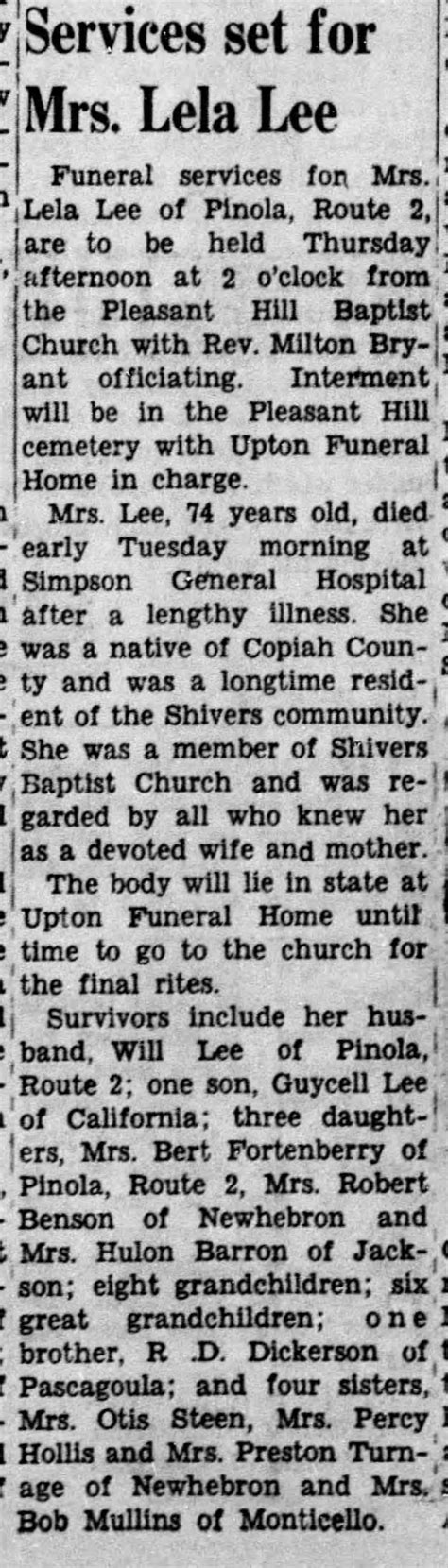 Article Clipped From Simpson County News