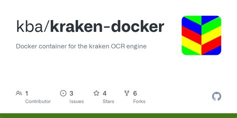 Github Kbakraken Docker Docker Container For The Kraken Ocr Engine