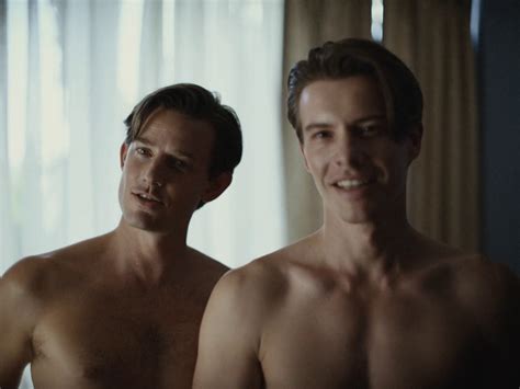 Auscaps Xavier Samuel And Evan Williams Shirtless In Blonde