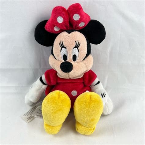 Disney Toys Disney Store Minnie Mouse Plush Red Dress Poshmark
