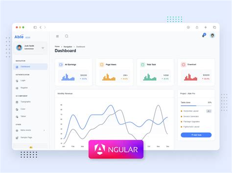 Able Pro Free Angular Admin Dashboard Template By Codedthemes