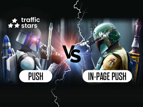 push notifications classic push vs in page push ads