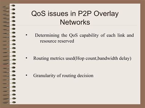 A Qos Aware Routing Protocols For P2p Overlayppt