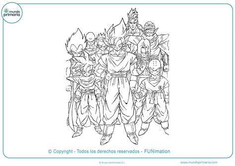 Dibujos De Dragon Ball Para Colorear Fáciles De Imprimir