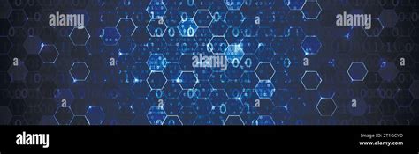 Technology Background Big Data Concept Binary Computer Code Vector