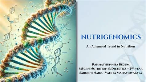 Nutrigenomics Pptx