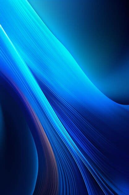 Premium Photo Abstract Blue Gradient Dynamic Lines Design Background