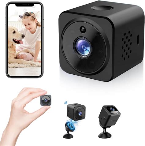 Zeejory Mini Spy Camera Small Camera Wifi Wireless 1080p Hd Spy