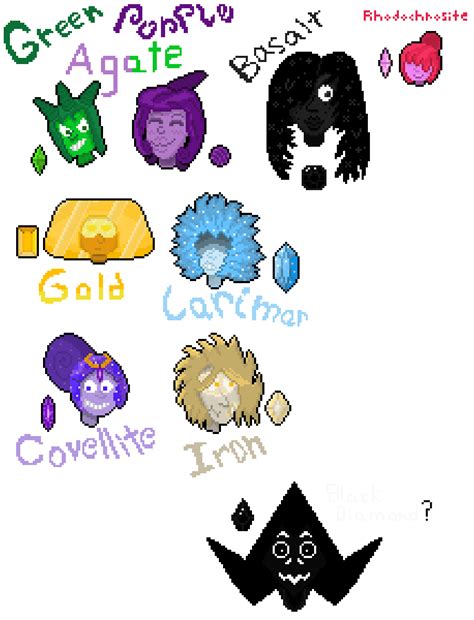 Which One Is Your Favorite Gemsona Art Part 1 R Stevenuniverse