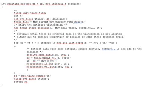 Keeping A Mission Critical Deterministic Dbms On Time Embedded Computing Design