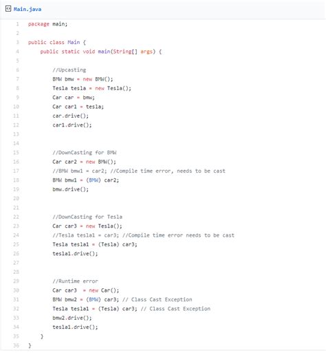 What Is Upcasting And Downcasting In Java By Kanan Mehdizade Medium