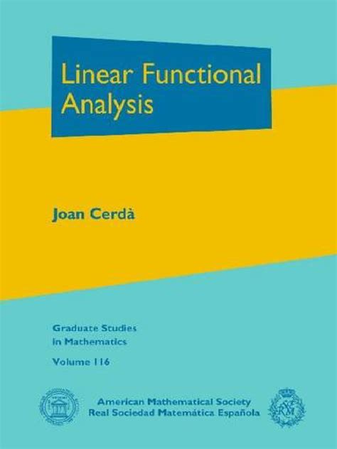 Linear Functional Analysis Joan Cerd Pdf Network Socket Network