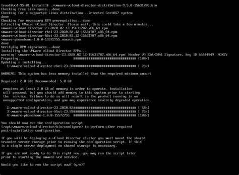 Vcloud Director 95 Linux Install Terataki