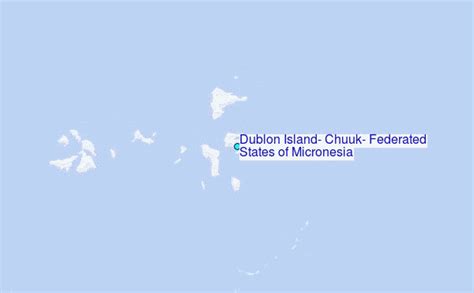 Dublon Island Chuuk Federated States Of Micronesia Tide Station