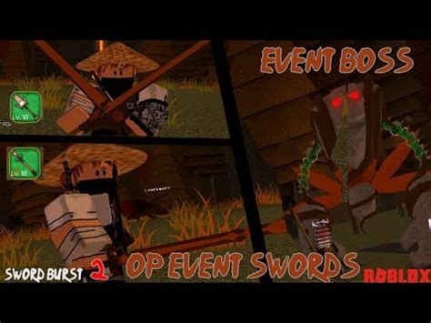 OP Event Swords Sword Burst 2 Roblox YouTube
