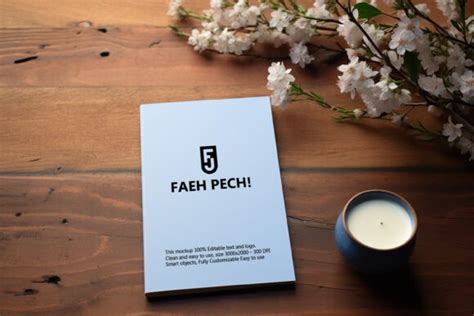 Notebook Cover Logo Mockup Graphic By Motin · Creative Fabrica