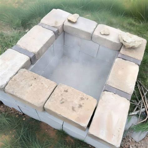 Building A DIY Cinder Block Fire Pit