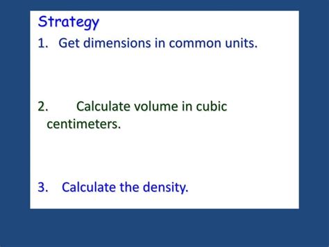 Density Notes Ppt