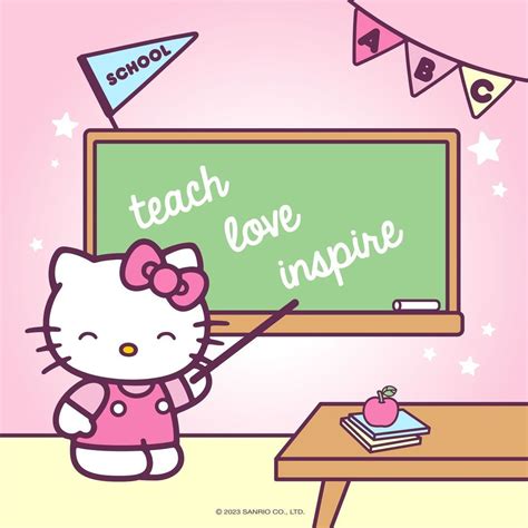 Hello Kitty On Instagram Happy Nationalteacherday Tag A Teacher Who
