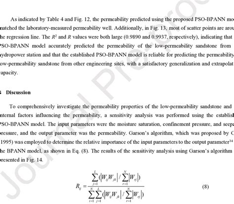 Predictive Permeability And Measured Permeability Fig 13 Correlation Download Scientific