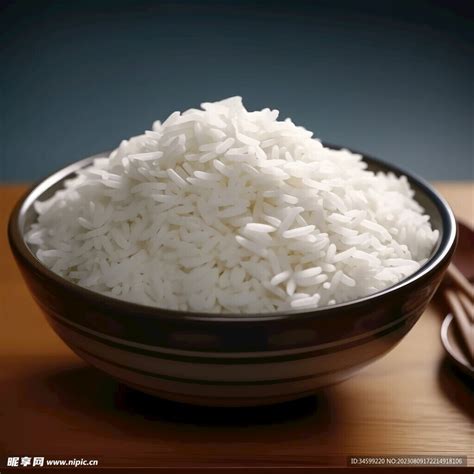 白米饭 摄影图 传统美食 餐饮美食 摄影图库 昵图网