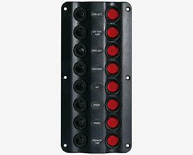 8 LED Switch Wave Design Michigan Propulsion