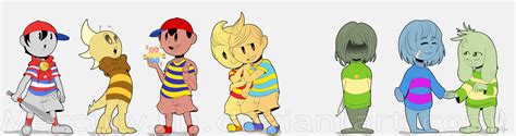 Earthbound X Undertale Favourites By Lordblacktiger666 On Deviantart