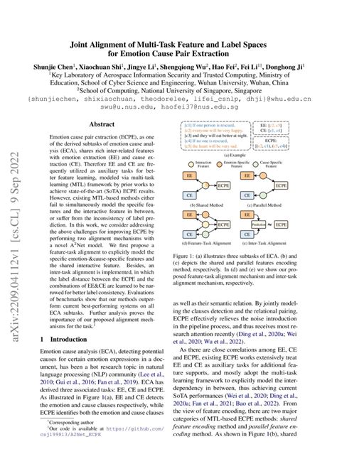 Joint Alignment Of Multi Task Feature And Label Spaces For Emotion