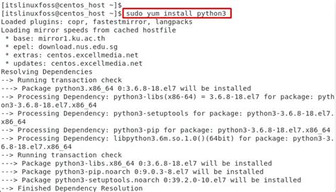 How To Install The Latest Python On CentOS Its Linux FOSS