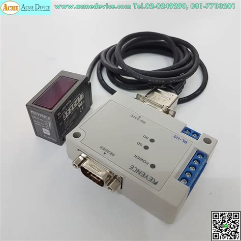 เครื่องอ่านบาร์โค้ด เครื่องสแกนบาร์โค้ด Laser Scanner Baecode Reader High Resolution Keyence