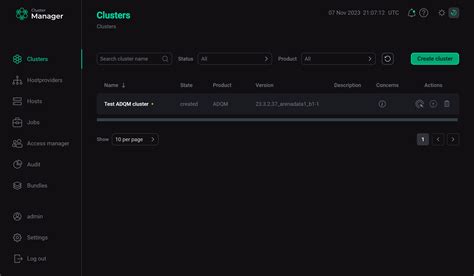 Создание кластера Adqm с помощью Adcm Offline Adqm Arenadata Docs