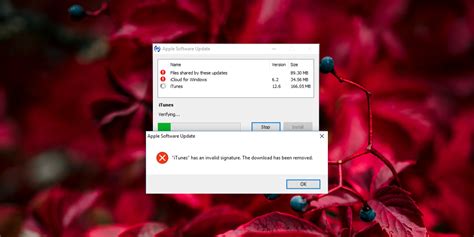 Invalid Signature Detected FIX For ITunes Has An Invalid Signature On Windows 10