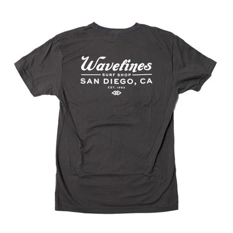 Cursive Ss Wavelines Surf Shop