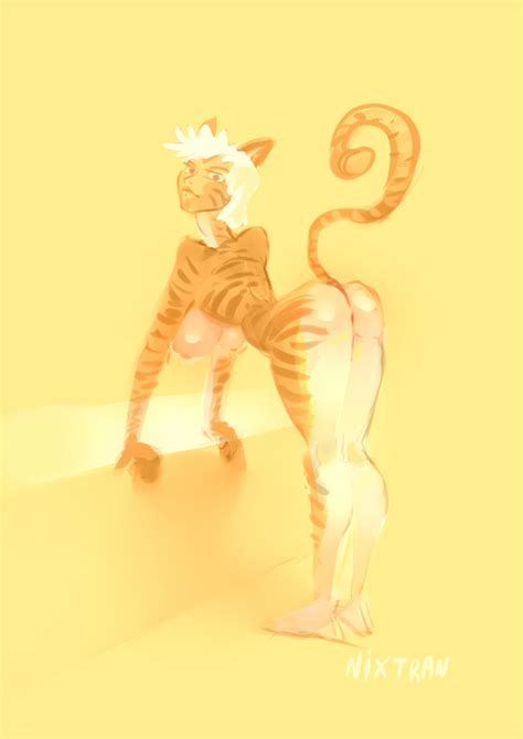 Tiger Cat By Nixtran Hentai Foundry
