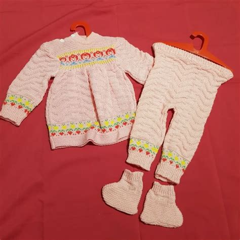 کمدا قیمت و خرید ست بافت دخترانه رنگ صورتی