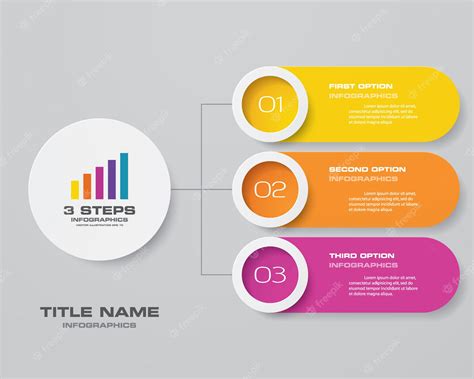 데이터 프리젠 테이션을위한 추상 차트 프리미엄 벡터