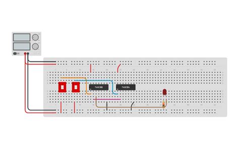 circuit design pratica 1 28 10 karnaugh tinkercad
