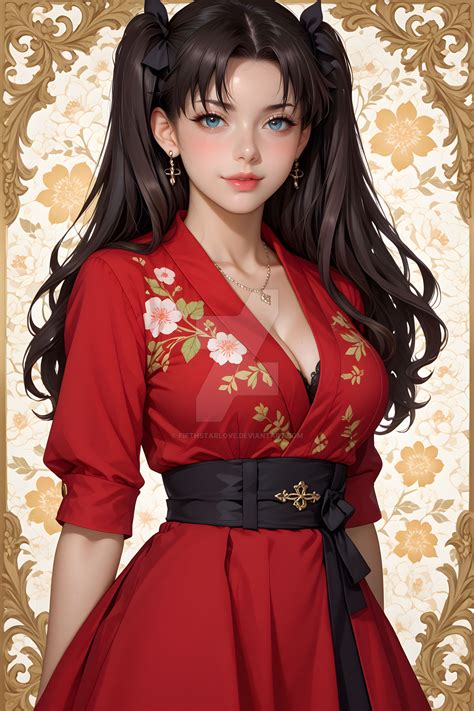 Rin Tohsaka By Fifthstarlove On Deviantart