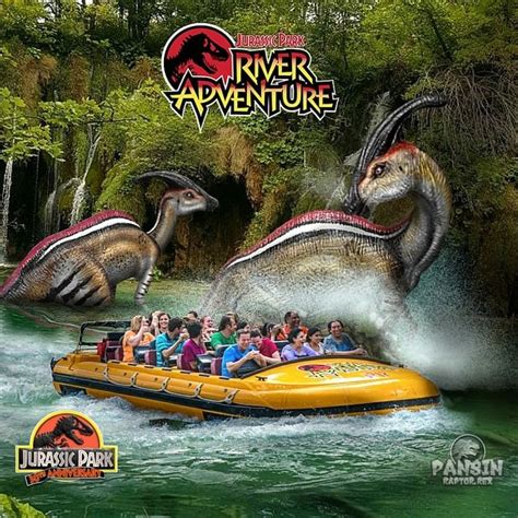 Making Poster Jurassic Park River Adventure