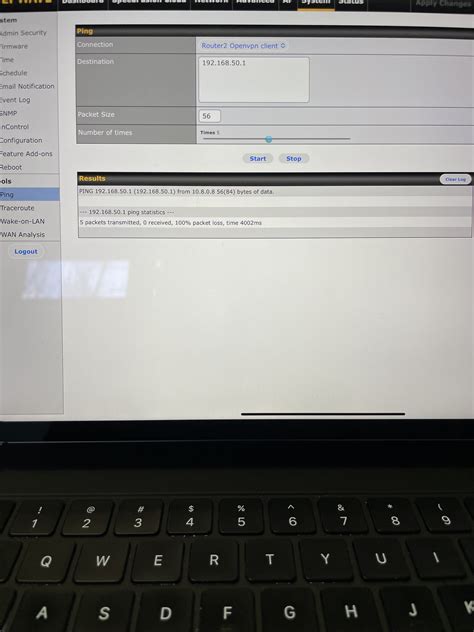 openvpn client cannot ping router or anything behind it pepwave ap