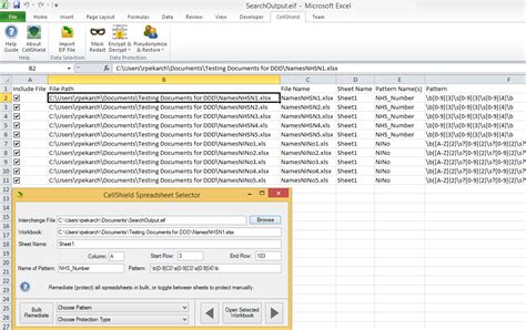 Excel Cellshield Spreadsheet Selector Iri