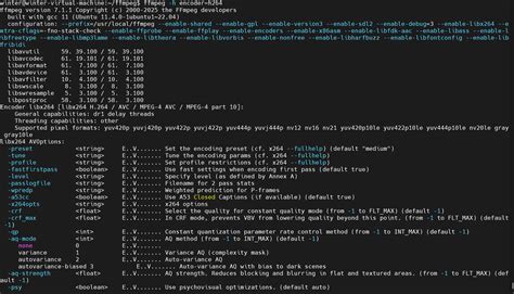 【ffmpeg从入门到精通】第二章 Ffmpeg工具使用基础ffmpeg怎么用 Csdn博客