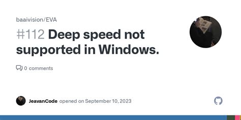 deep speed not supported in windows · issue 112 · baaivision eva · github
